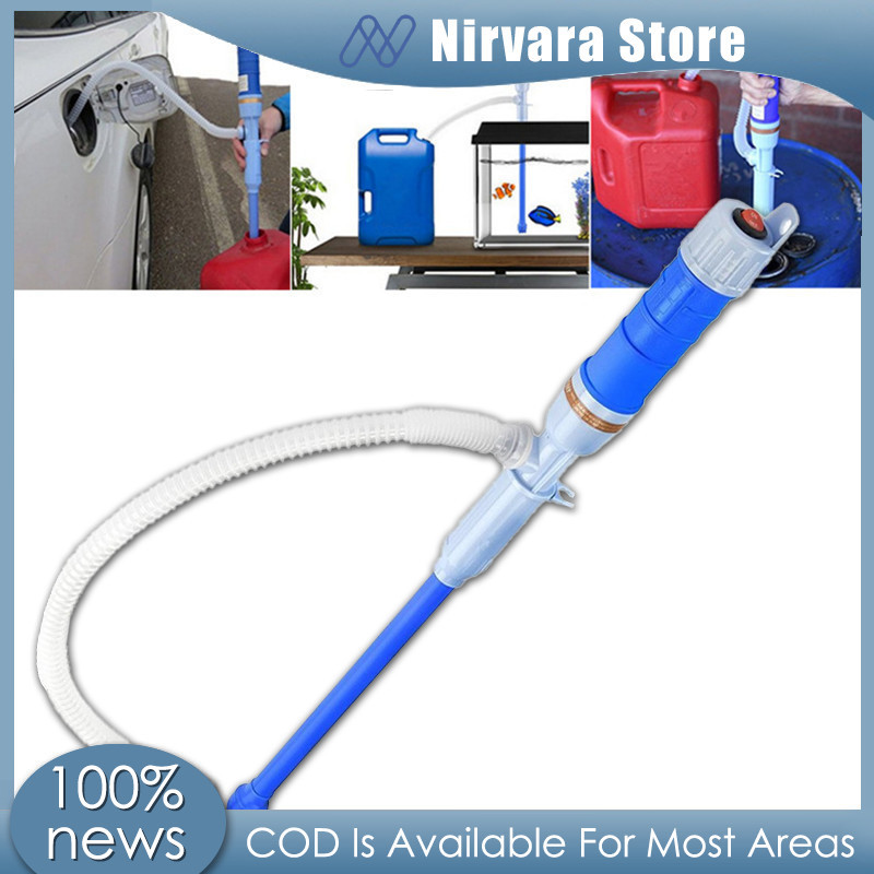 Liquid Oil Pump Transfer Powered Electric Outdoor Fuel Transfer Suction ...