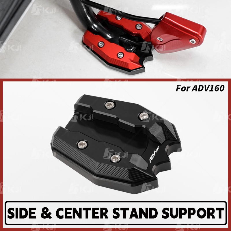 For Honda ADV160 ADV 160 Side Stand Support Single Kick Stand Foot ...