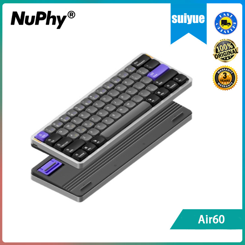 NuPhy Air60 HE Customized keyboard with wired magnetic switch | Shopee ...