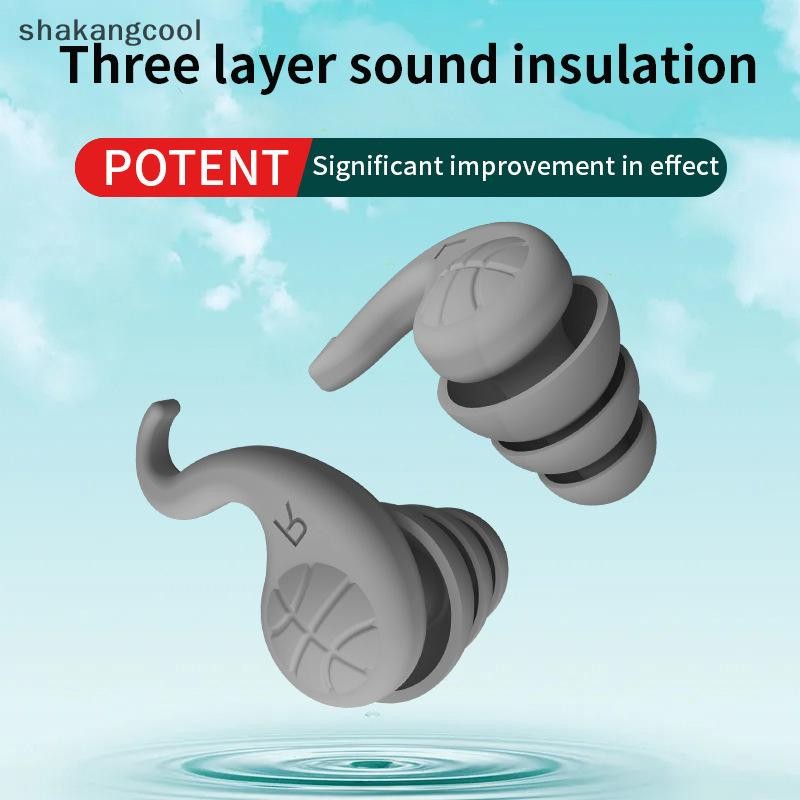 SCPH Soundproof Earplugs For Sleeping Soft Silicone Ear Muffs Noise ...