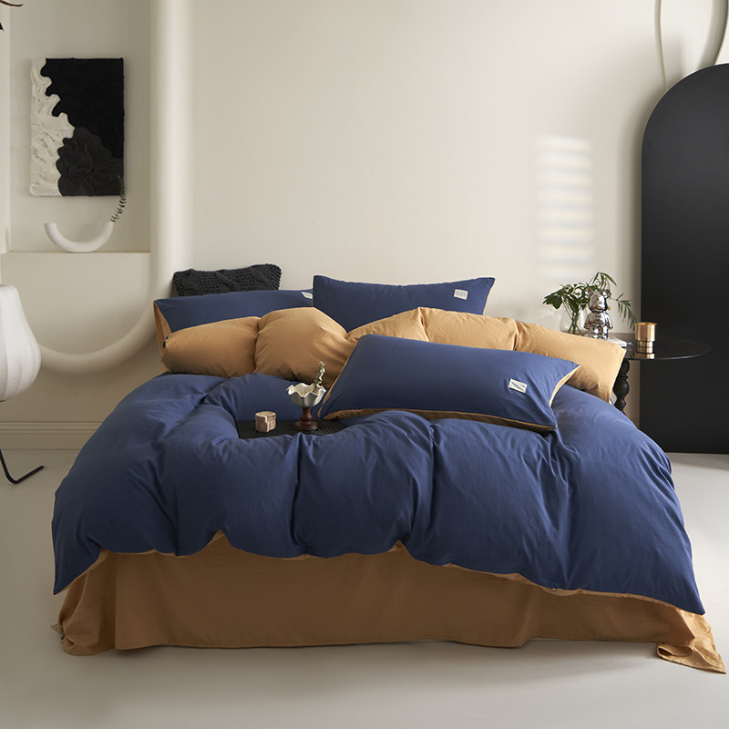 2024 New Style Skin-Friendly Comfortable Solid Color Double-Stitch ...