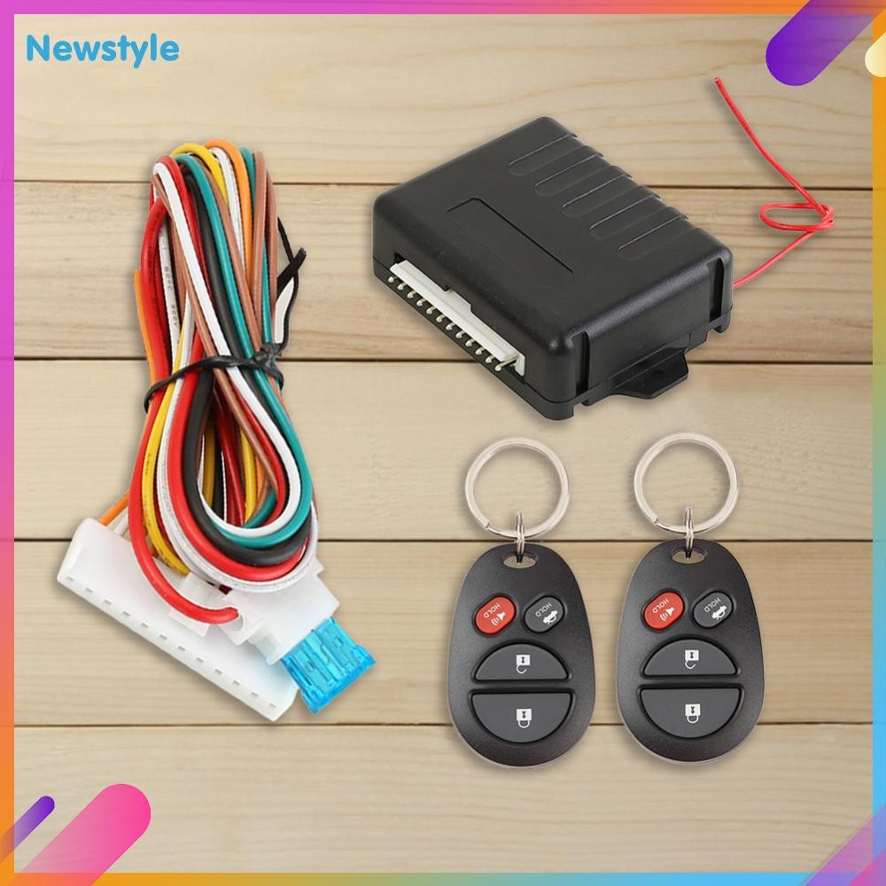 Car Remote Central Door Lock Locking Kit Keyless Entry Alarm System 410 ...