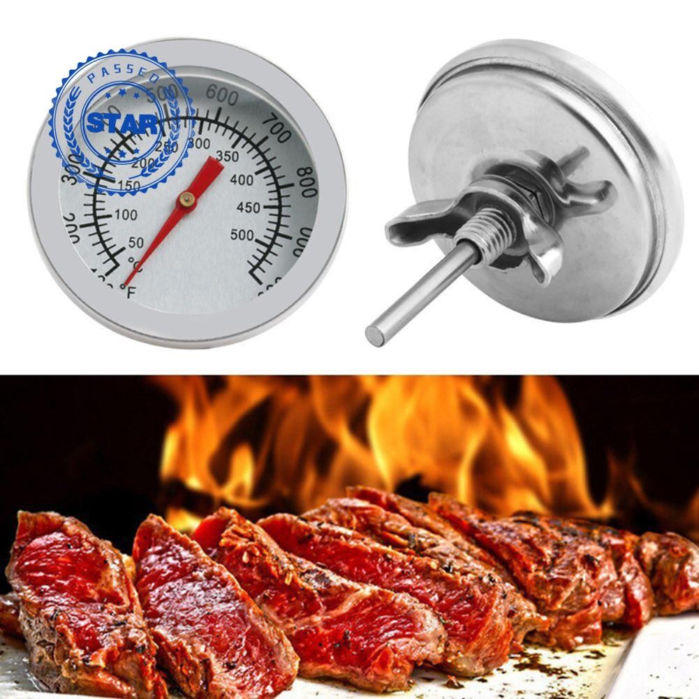 Barbecue Bbq Smoker Grill Thermometer Temperature Gauge E7i5 | Shopee ...