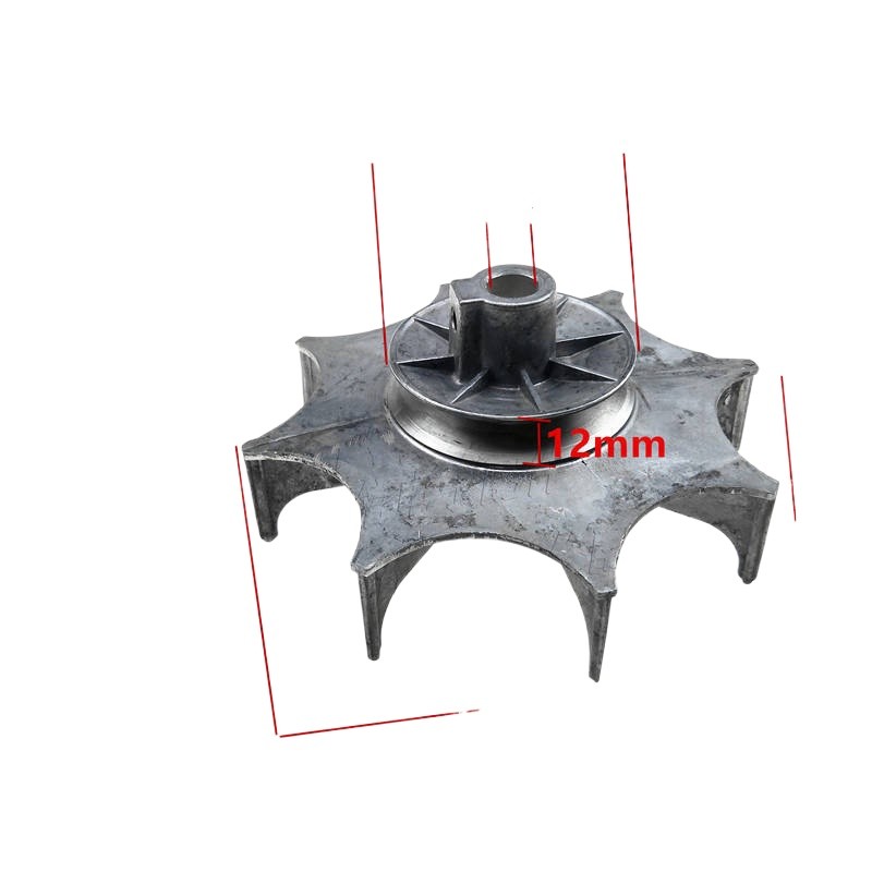 Semi/fully automatic mini washing machine pulley iron motor wind wheel ...