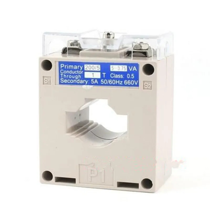 1PCS AC Current Transformer BH-0.66 30 class 0.5 Current Ratio CT 75/100/150/200/250 low-voltage ...