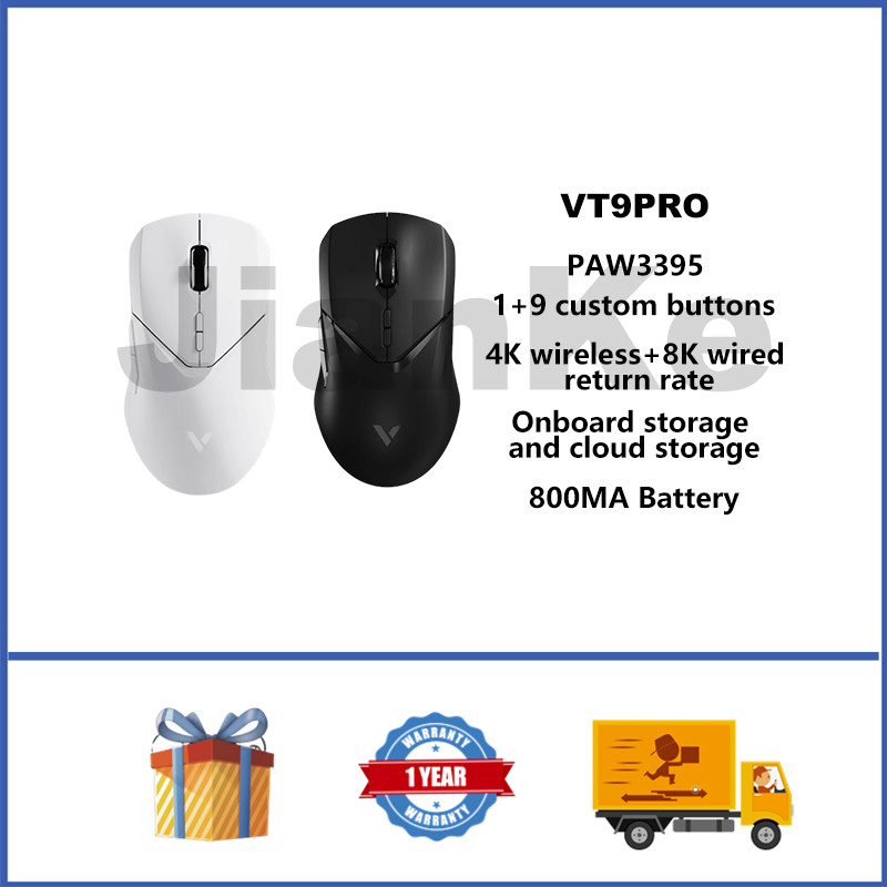 Rapoo VT9PRO Wireless Mouse PAW3395 26000DPI Lightweight Dual Mode Gaming Mouse | Shopee Philippines