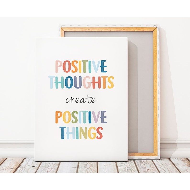 Mental Health Poster Therapy Office Decor Daily Affirmation Growth ...