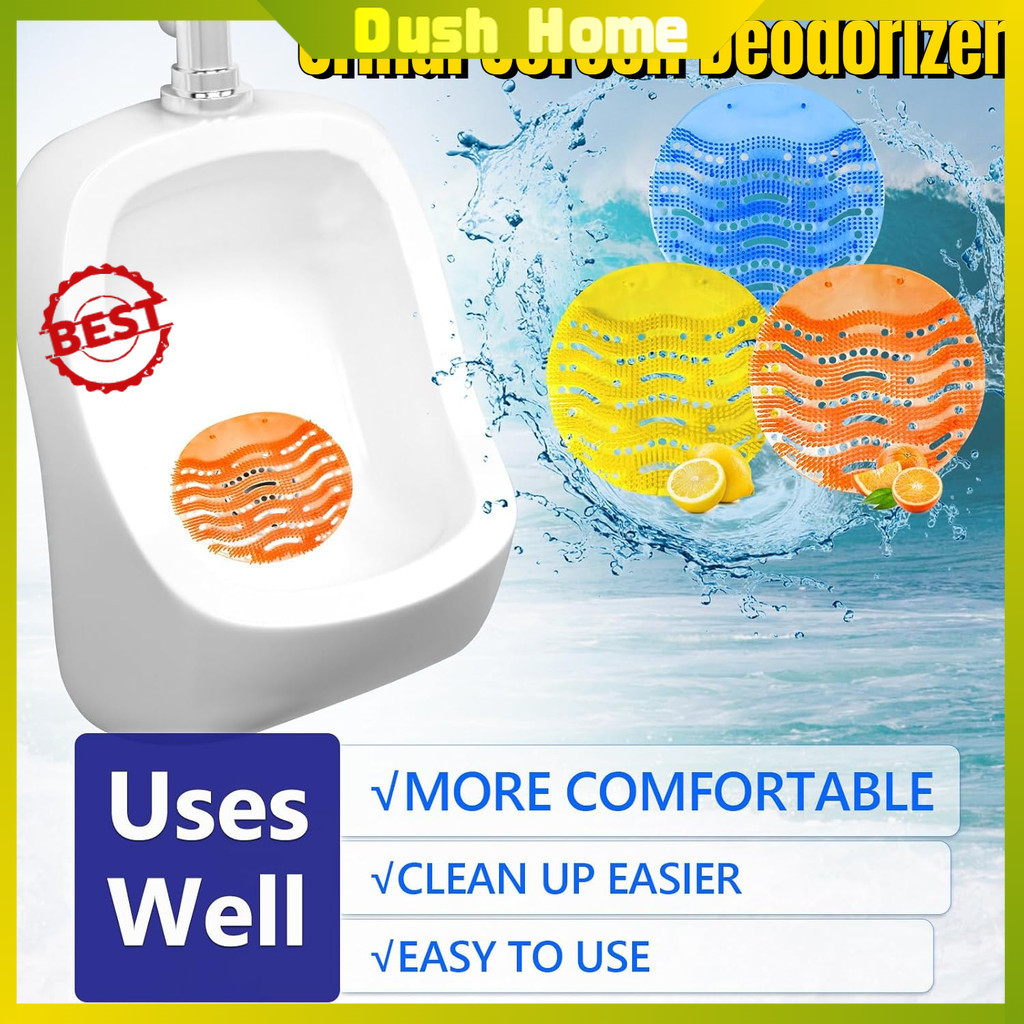 Urinal Screen Deodorizer, Urinal Cakes Bulk Scented Anti-Splash, Urinal ...