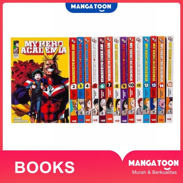 My Hero Academia Comics, Vol. 1-42 (Engllish) - MangaToon | Shopee ...