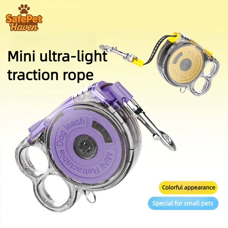 Retractable Dog Leash | Automatic Extending Nylon Traction Rope ...