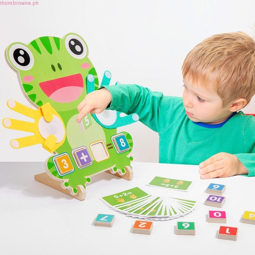 THOMBROWNE Frog Finger Operation Kids Toy, Montessori Educational Toys ...