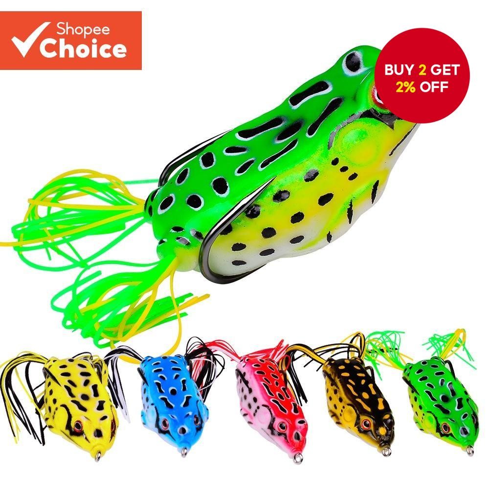 Bionic Toad Fishing Lure - Thunder Kit Artificial Bait, Flexible Umpan ...