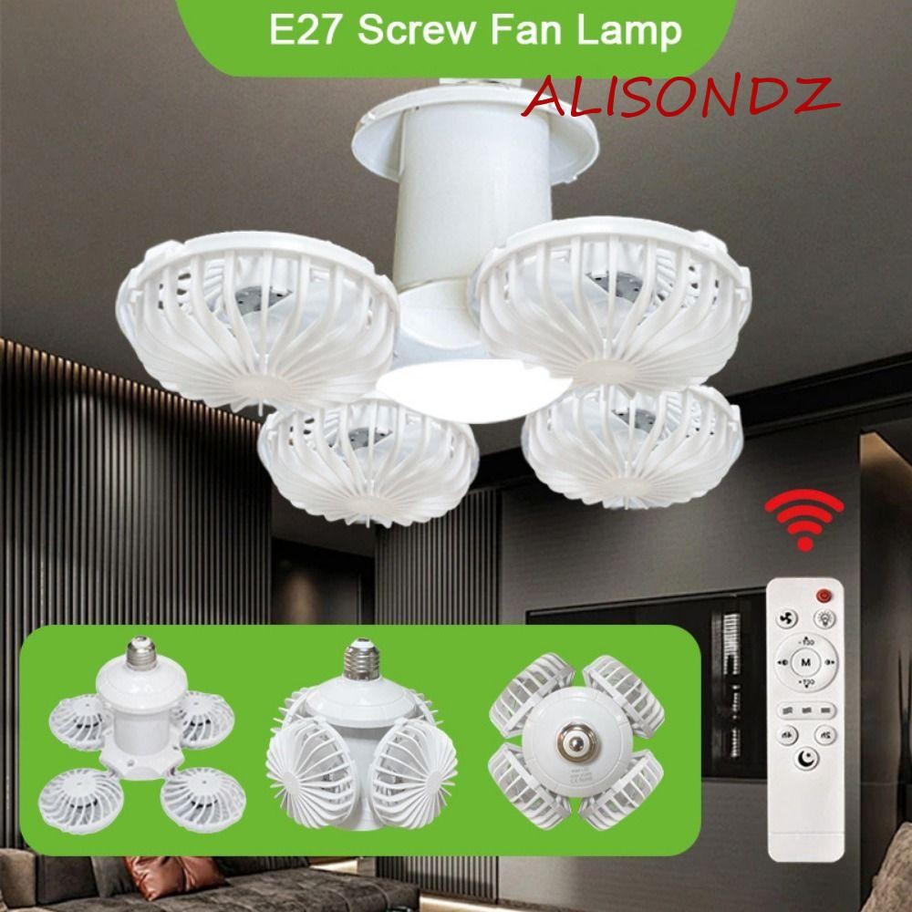 ALISONDZ LED Ceiling Fan Light, 2 in 1 3 Lighting Modes Drone Shaped ...