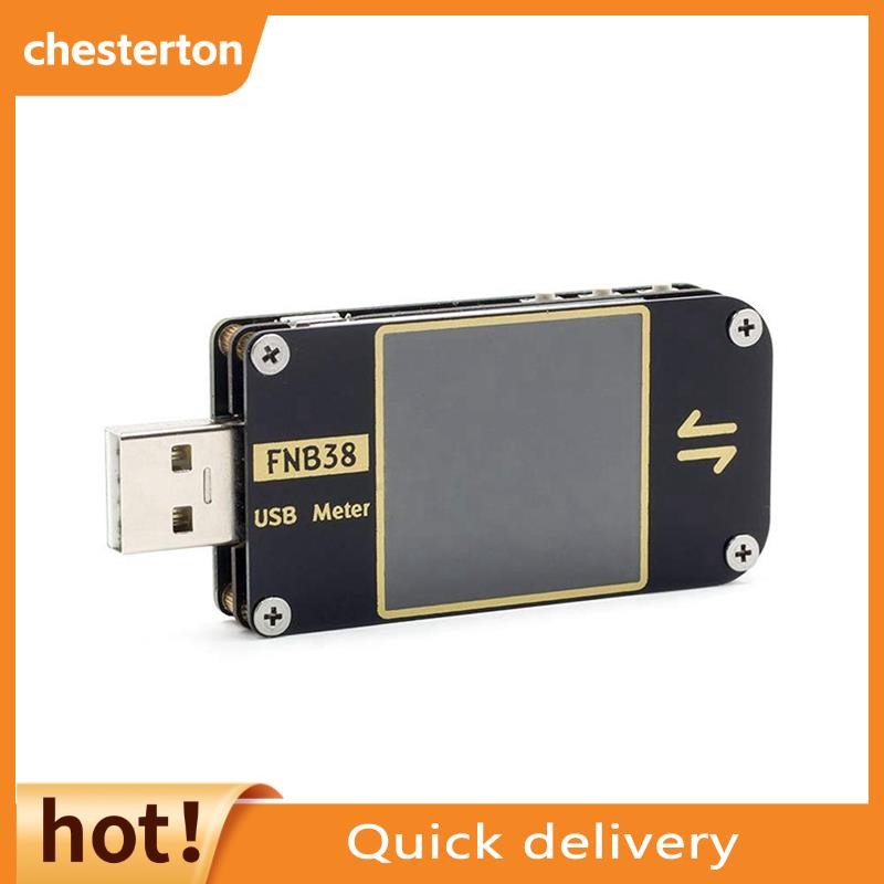 USB Power Meter Tester USB Voltage Current Meter FNB38 Multimeter for ...
