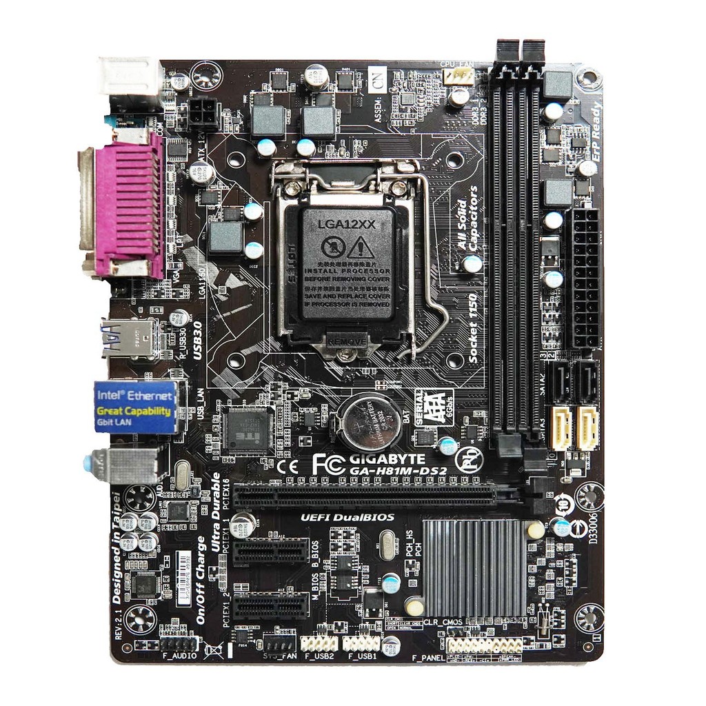 Compatible with Gigabyte GA-H81M-DS2Desktop Computer Motherboard ...