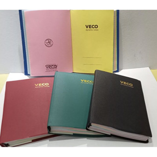 VECO BINDER NOTEBOOK Assorted Designs , size 6" X 8.5", 10 Division ...