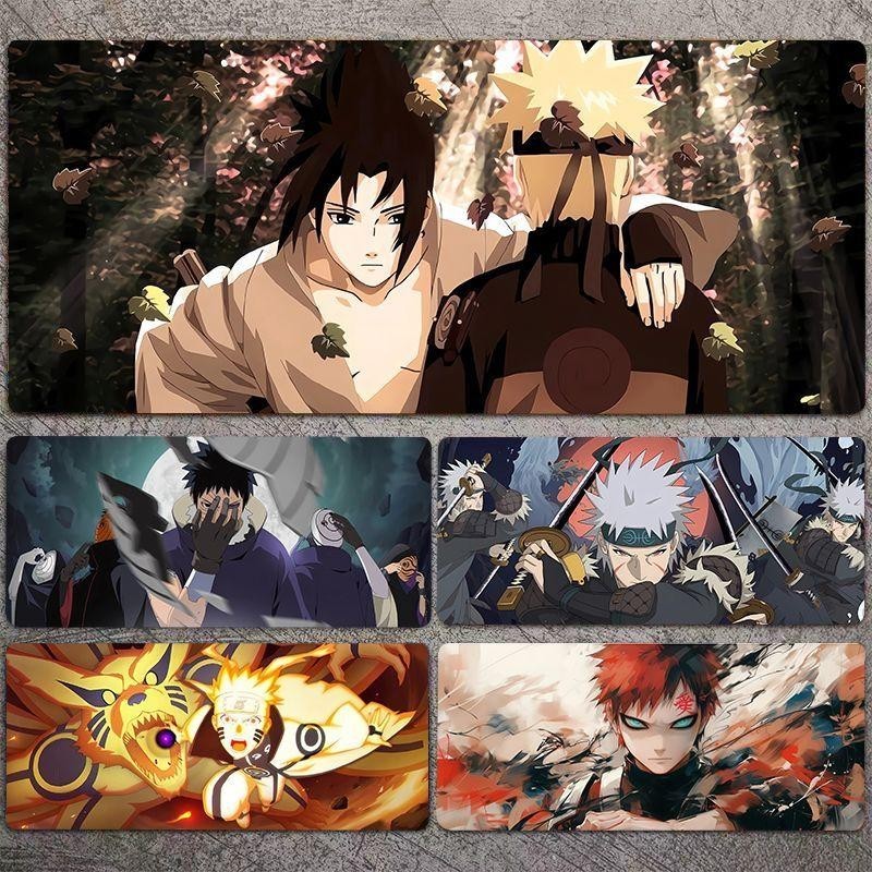 Mouse Pads Anime NARUTO Sasuke Uchiha Kakashi Hatake Extra Large ...
