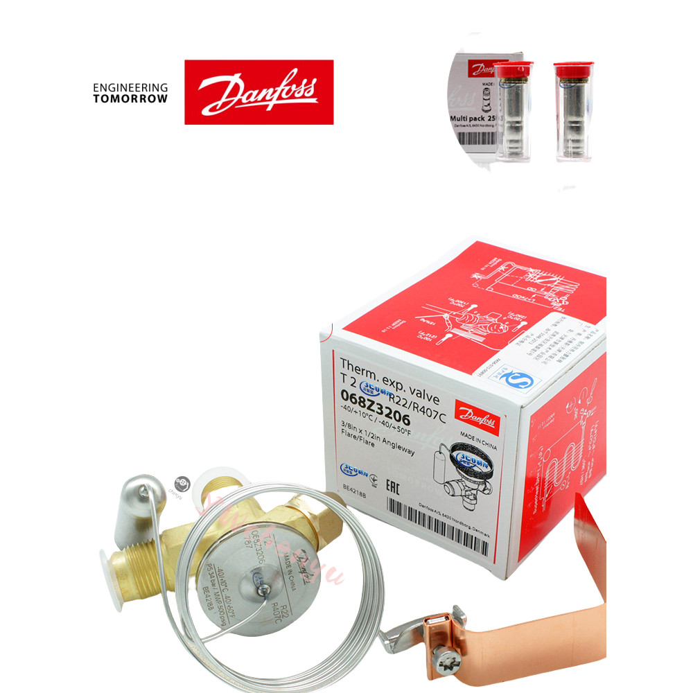Danfoss R22 TX2 TEX2 TS2 TES2 Air Conditioning Expansion Valve 068Z3206 ...