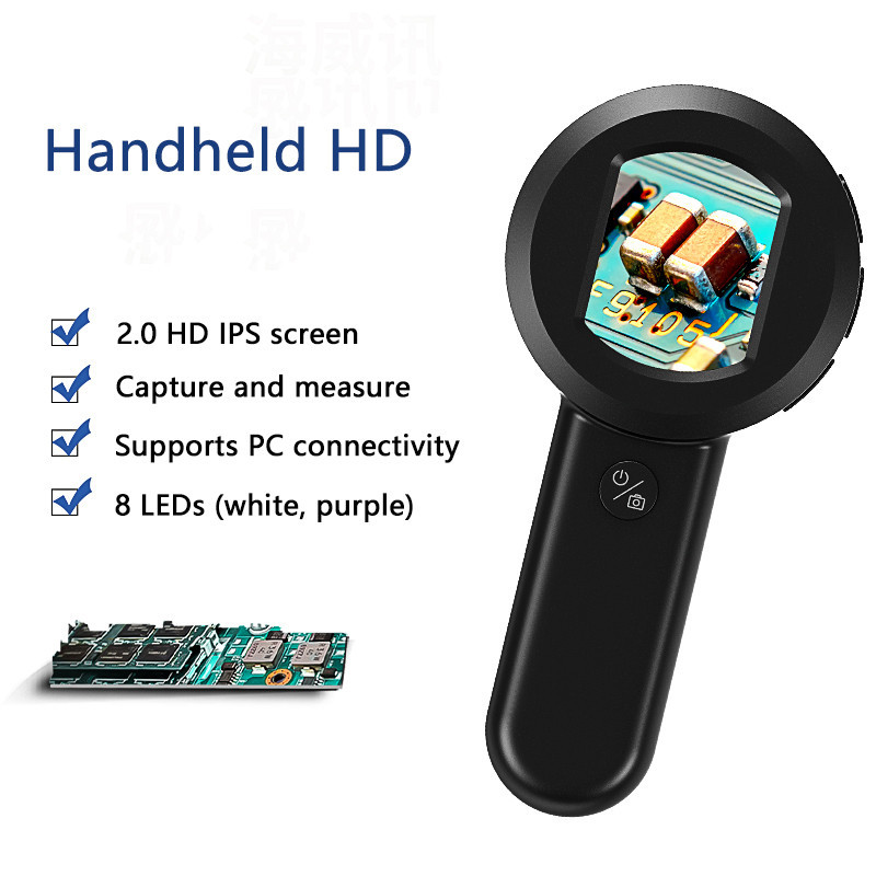 High Definition Handheld Magnifying Glass Photographable IPS Color ...