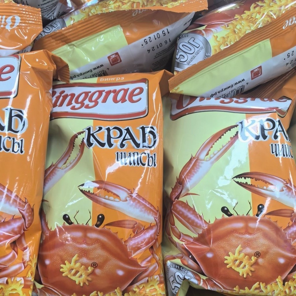 Russia Original Packaging Imported Shrimp Chips Instant Potato Chips ...