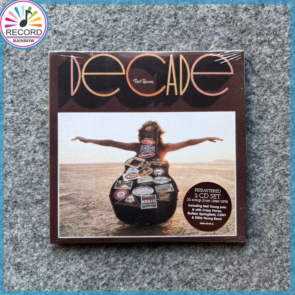 Neil Young Decade Original 2CD Album [Sealed] Brand New | Shopee ...