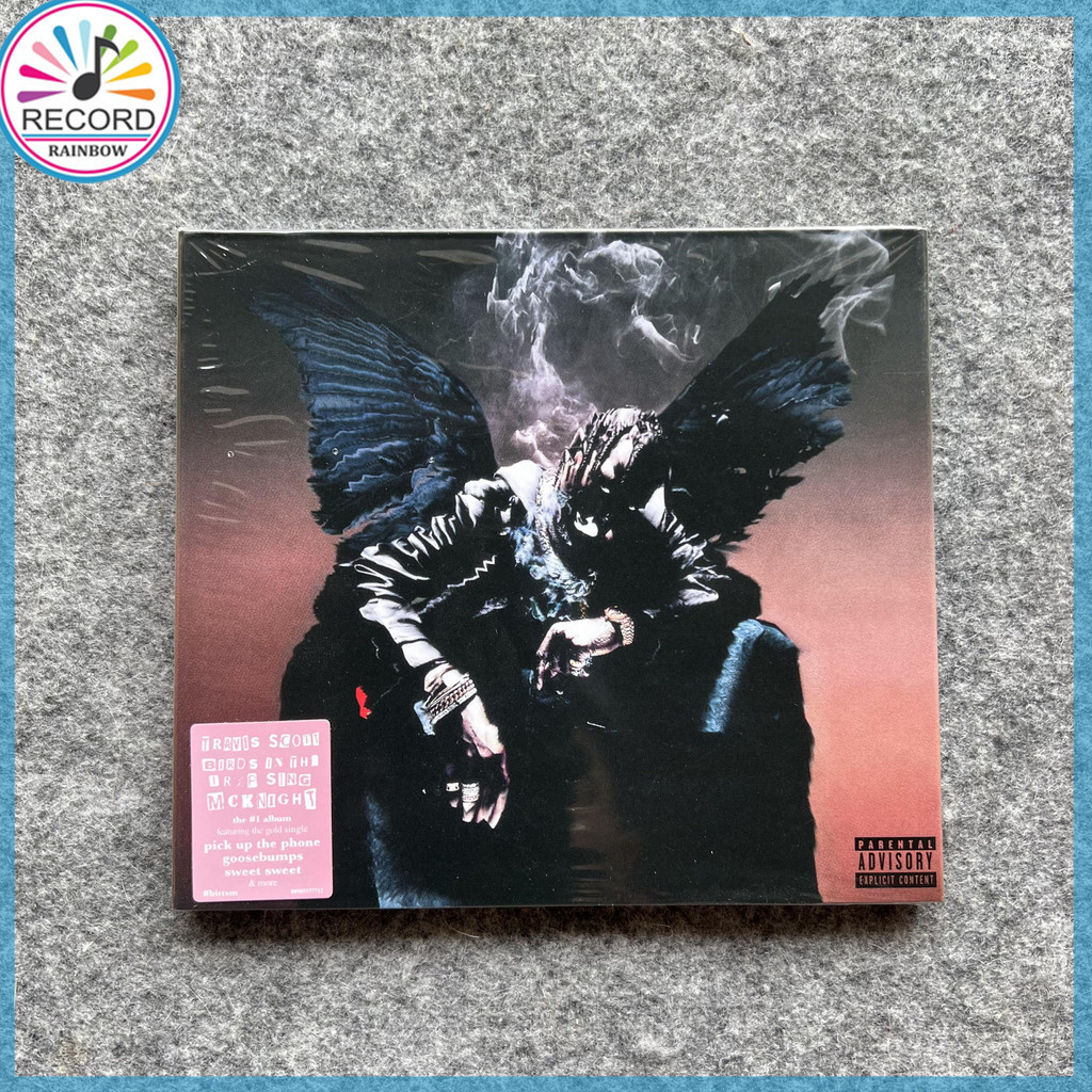 Travis Scott Birds In The Trap Sing McKnight Original CD Album [Sealed ...