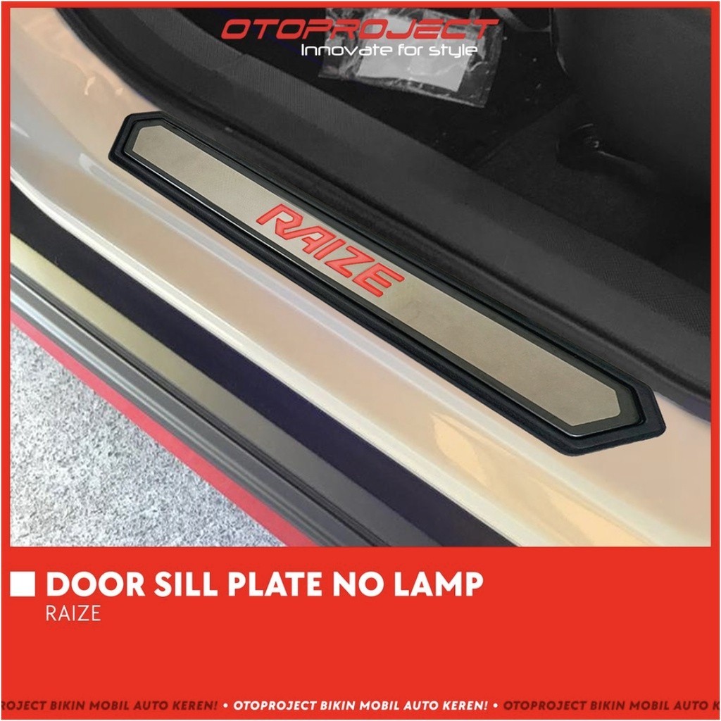 Door Sill Plate Side Door Step Protector RAIZE Otoproject | Shopee ...