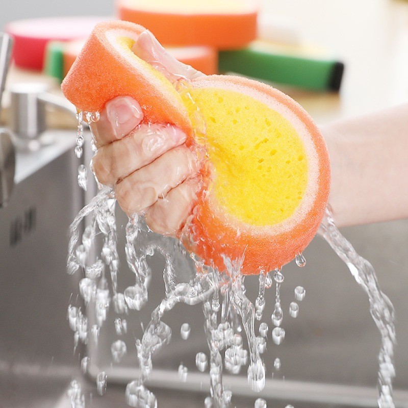 3cm Fruit-Shaped Elastic Dishwashing Sponge | Shopee Philippines