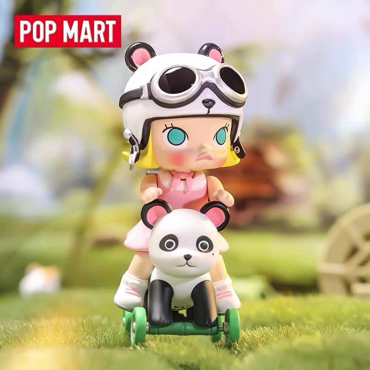 Ready Stock Genuine POPMART POPMART Molly Panda Elevator Figure-Made ...