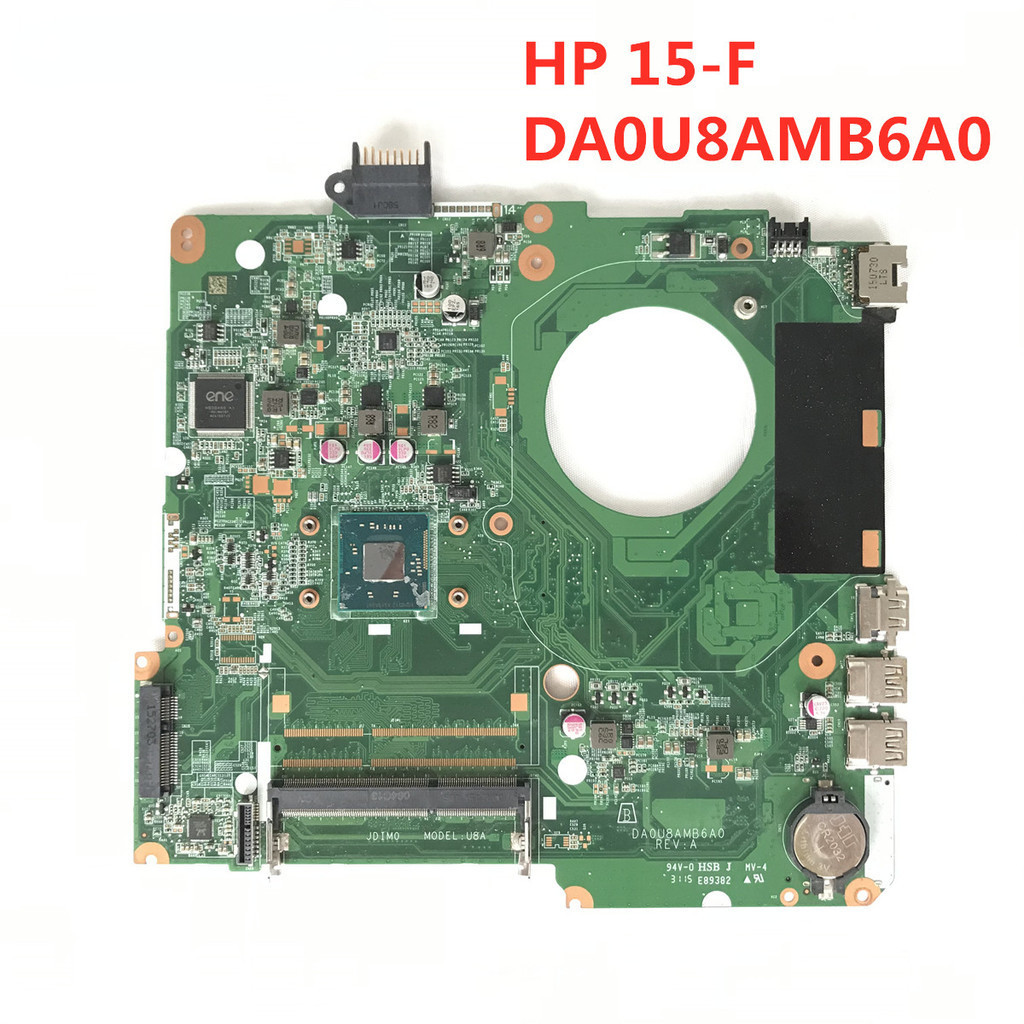 For HP 15-F Laptop Motherboard DA0U8AMB6A0 with Pentium N3540 Notebook ...