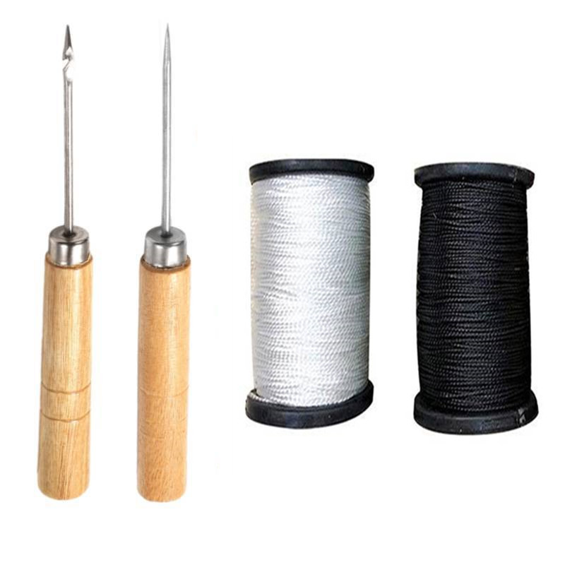 Wooden Handle Sewing Umbrella Hand Sewing Shoe Repair Tool Leather Kit ...