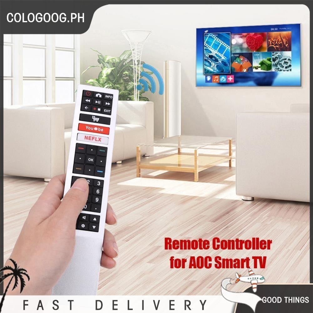 Smart TV Remote Control Replacement Wireless Switch Universal Controller for AOC | Shopee ...