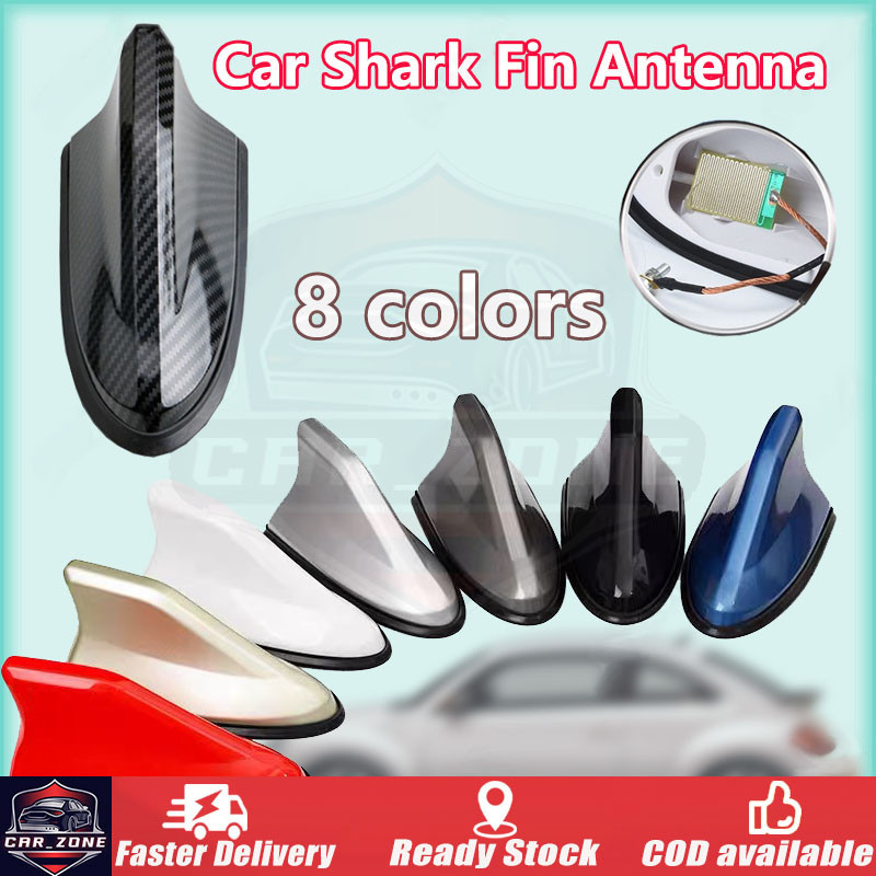 Universal Car Shark fin Antenna Gen 2 with Rubber Cover Aero Sharks fin ...