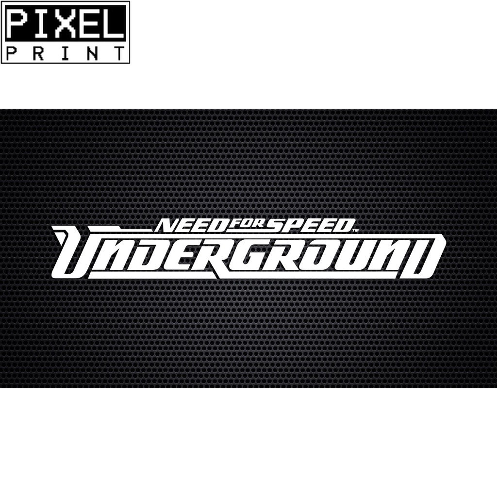 Need For Speed Underground Logo Japanese Sticker Waterproof For Motor ...