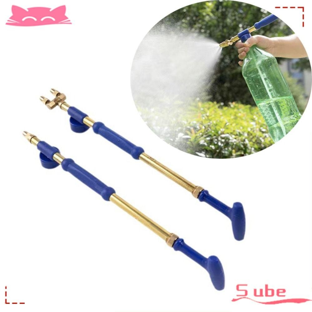 SUBE Atomizing Misting Nozzle, Single/double Head Brass Irrigation Sprayers, Push-pull High ...