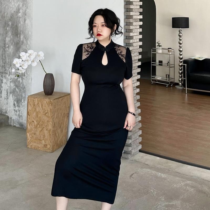 Plus Size Women's Clothing Korean Version 150kg Retro National Style ...