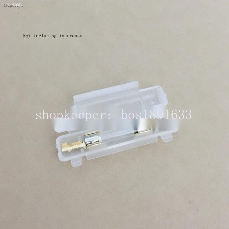 COD/FUSE6*30 white flip fuse tube shell peanut shell fuse socket fuse ...