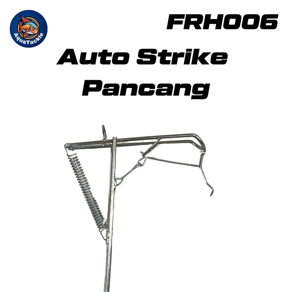 AquaTackle -【FRH006】Auto Strike Pancang Fishing Rod Holder Stainless ...