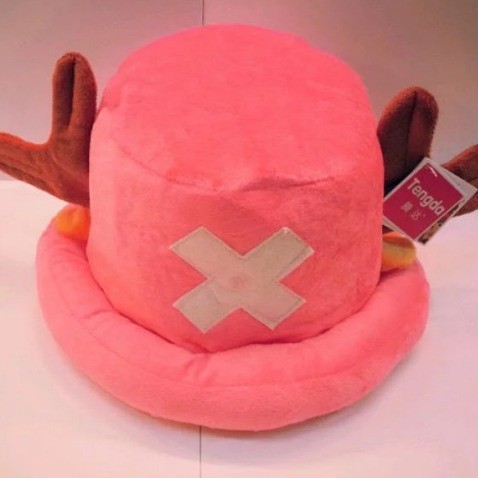One Piece Chopper Plush Hat One Second Generation Super Soft Thick Tony ...