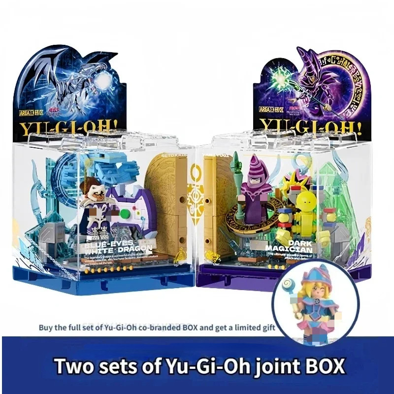 AREAX Yu Gi Oh Series Box Building Blocks Sky Arena Seto Kaiba Yugi ...