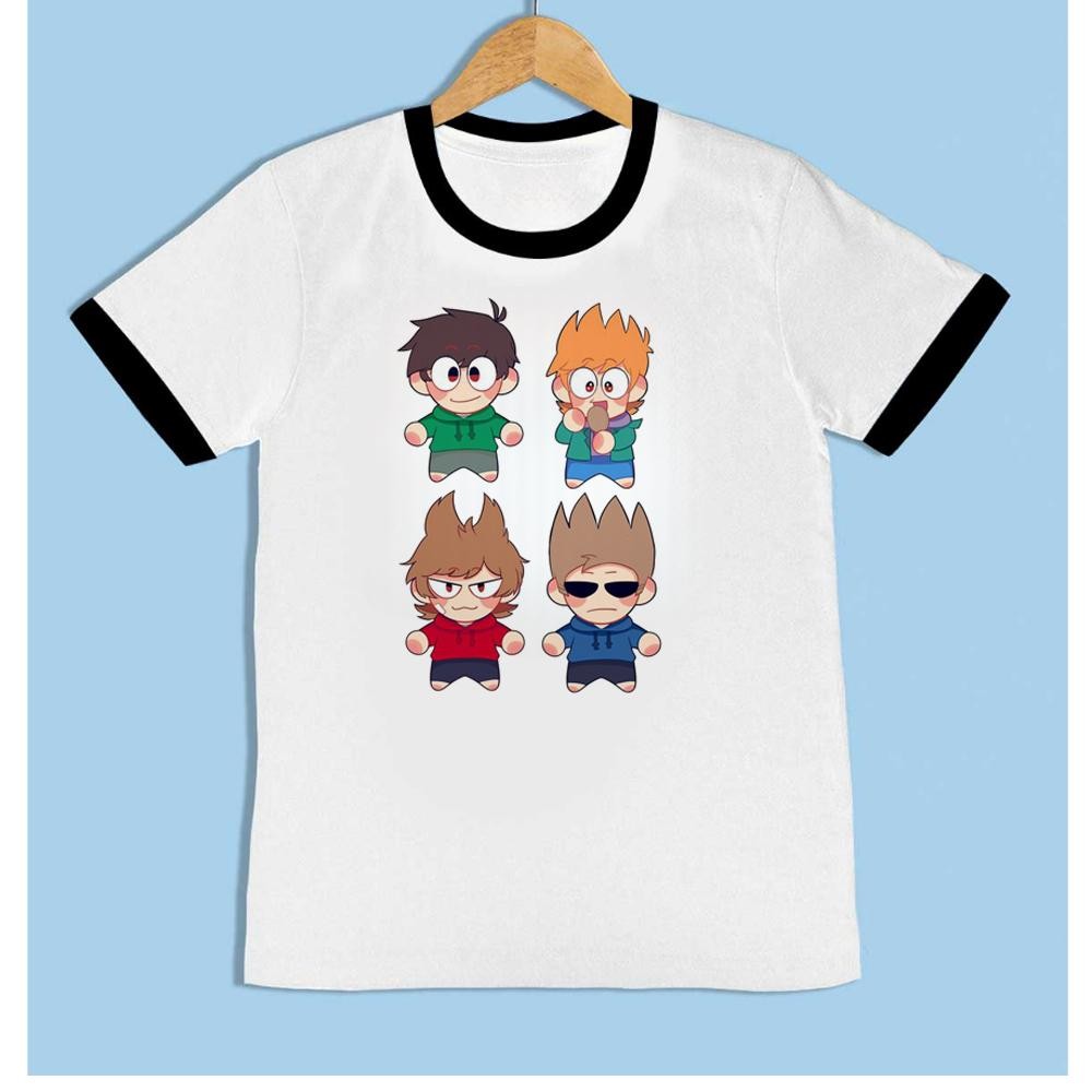 eddsworld t-shirt clothes male streetwear print grunge kawaii japanese ...