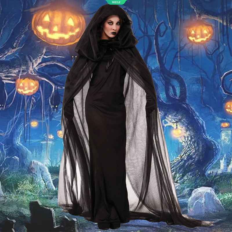 Halloween Costumes Dark Wandering Soul Female Ghost Costume Witch ...