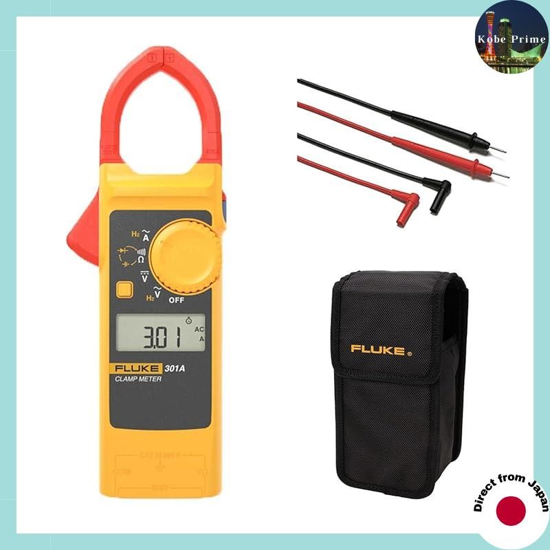AC Current Clamp Meter Combo with Soft Case FC-VT08/301 - Fluke 301A+ and Fluke 301C (with TL75 ...