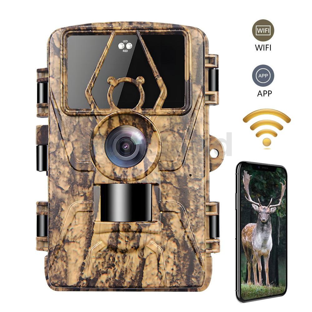 Trail Cam with 8K Video 60MP Images Night Vision Motion Activated ...