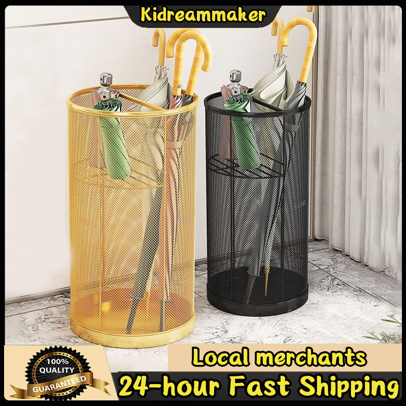 Umbrella Rack Storage Shelf Lobby Commercial Umbrella Barrel Door ...