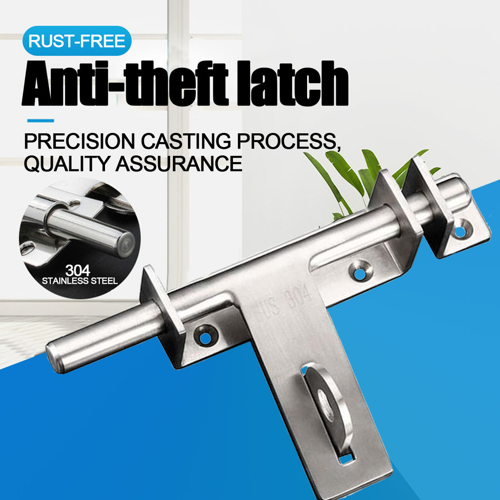 Stainless Steel sliding gate lock Heavy Duty Gate Door Latch Sliding ...
