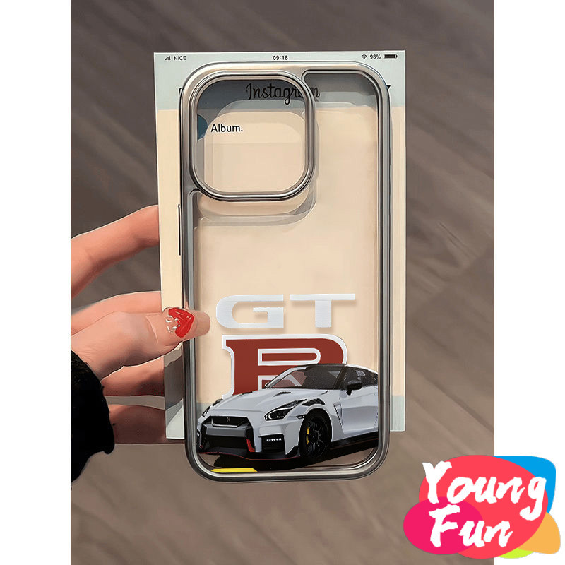 Sports Car JDM GTR Case for iPhone 16 Pro Max 15 11 14 XR 13 12 Pro Max ...