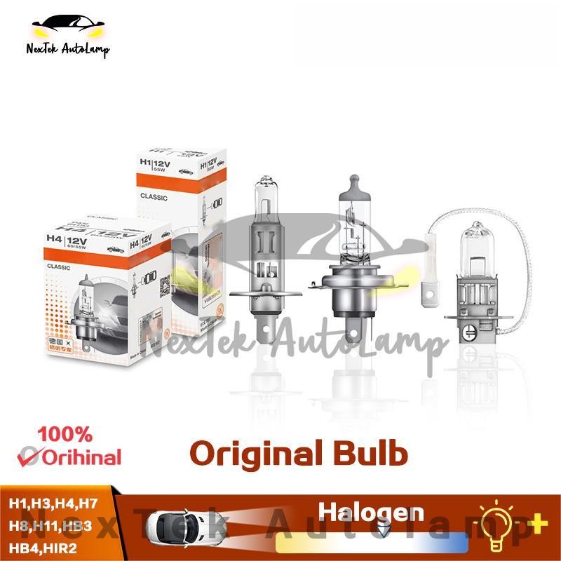 Classic H1 H3 H4 H7 H8 H11 HB3 HB4 HIR2 12V 24V 3200K Car Standard ...