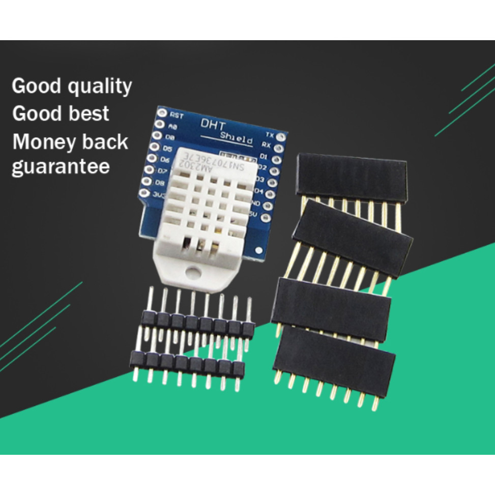 AM2302 DHT Pro Shield for WeMos D1 mini DHT22 Single-bus digital ...