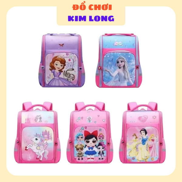 Super LIGHT ANTI-HUMPING SCHOOL BACKPACK SNOW WHITE PRINCESS SHAPE ...